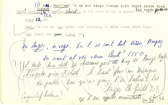 Anglo-Norman Dictionary :: Making the Anglo-Norman Dictionary